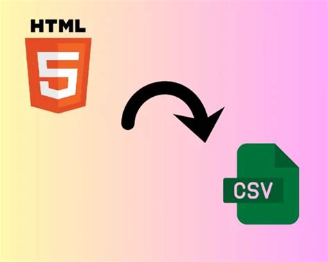 Best Html Table To Csv Converter Online Fast And Free