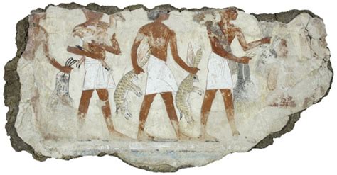 Fragmento De Una Pintura Mural De La Tumba De Nebamun