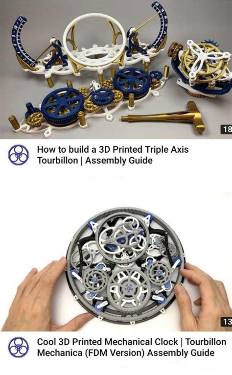 陀飞轮腕表3D打印模型 陀飞轮腕表3D打印模型stl下载 时尚3D打印模型 Enjoying3D打印模型网