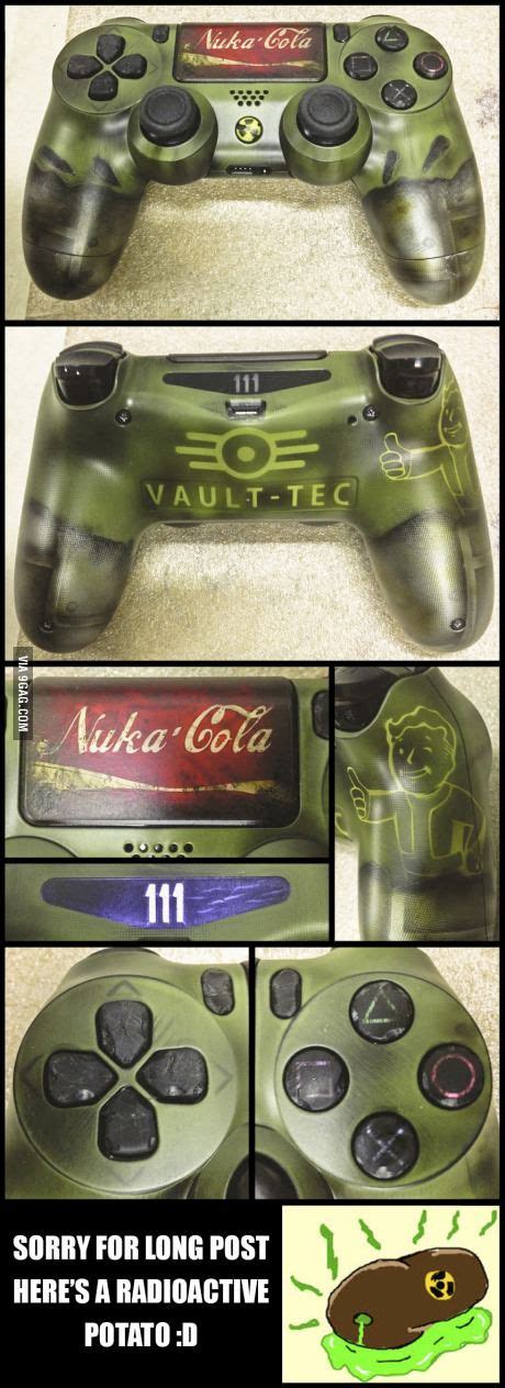 Finished Today This Fallout 4 Themed Customization On A Ps4 Controller