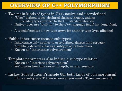 Presentation On Polymorphism Sds Ppt