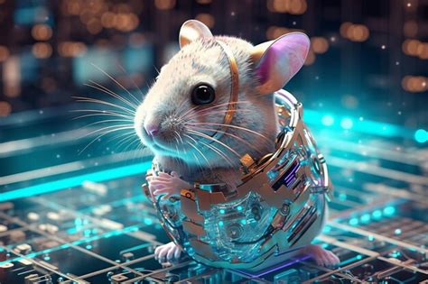 Premium Ai Image A Mouse In A Ball Of A Mouse