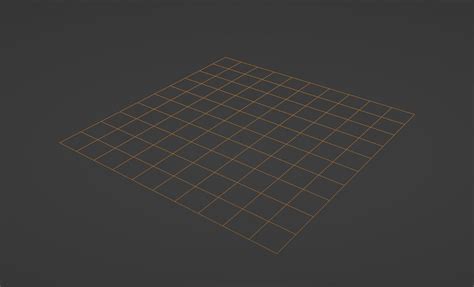 Plane Grid Free Vr Ar Low Poly 3d Model Cgtrader