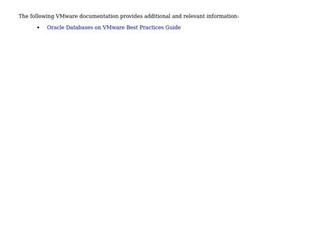 Vmware Documentation Design Guide—oracle Rac Database On Powerstore T