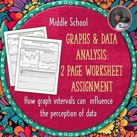 Data Analysis Worksheet Y Axis Graph Intervals And Data Misinterpretation Etsy
