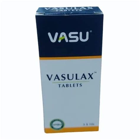 Vasu Vasulax Tablet For Constipation Control 30 Tablets At ₹ 600box