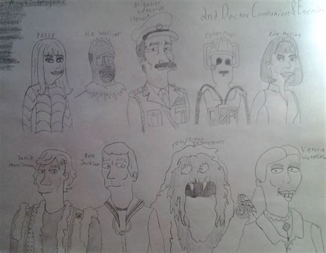 2nd Doctor Who Futurama Character Designs By Jayrobart On Deviantart