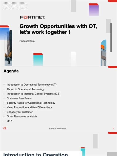 Fortinet Ot Overview Pdf Computer Security Security