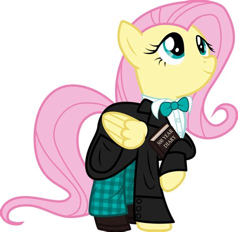 Fluttershy As The 2nd Doctor By Silvermapwolf Fluttershy Флаттершай Mlp Crossover Mane