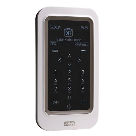 Clavier Tactile CLT 8000 Delta Dore Tyxal Alarme De Maison Discount