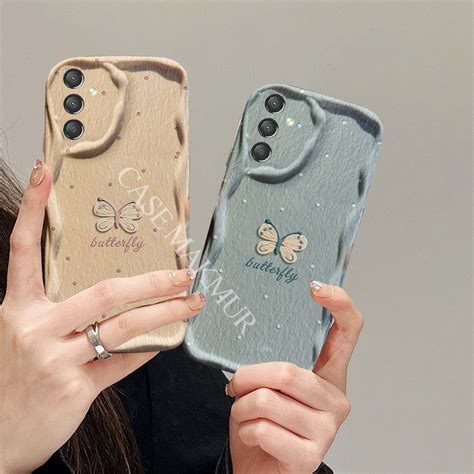 Jual Softcase Untuk Samsung A55 A54 A35 A34 A25 A24 A15 A14 A05s M14 M34 M54 Silicone Gelombang