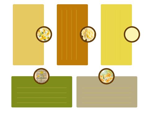 Printable Yellow Themed Junk Journal Kit And Scrapbooking Ephemera Etsy