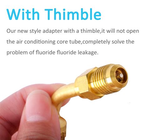 R410a Adapter For Mini Split 516 Sae Female Quick