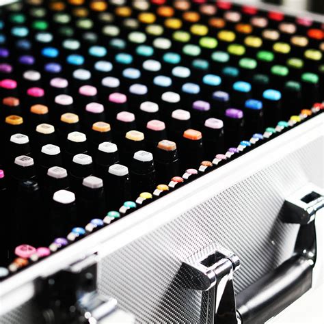 신한화구 Touch 브랜드의 모든것을 담아낸 터치 트윈 마카 204색 컴플리트 세트 한정판 204