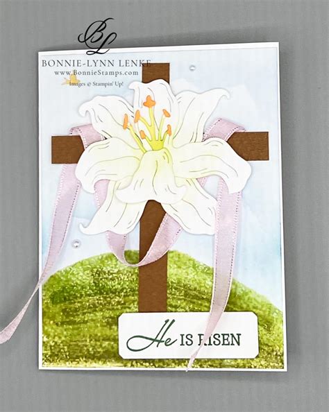 Easter Lilies Easter Card And Video Tutorial