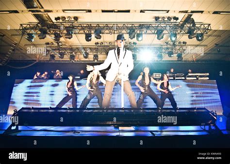 The American Dancer Singer And Actor Ne Yo Performs A Live Concert At