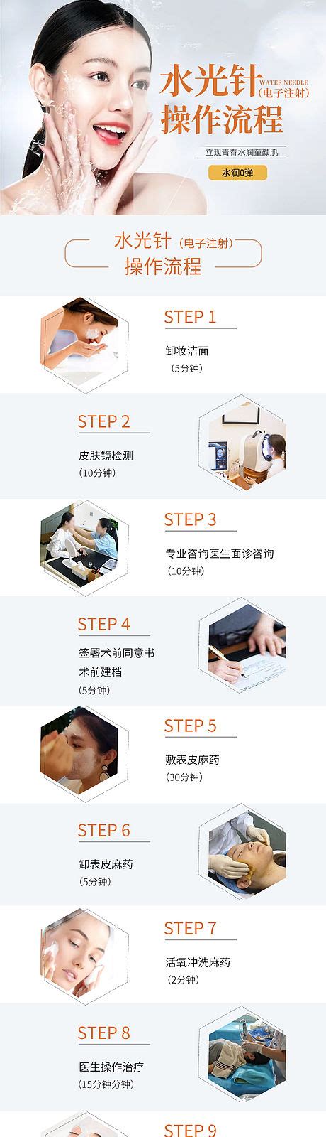 医美整形红金长图海报psd广告设计素材海报模板免费下载 享设计