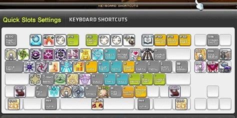Keybind Stickers Rmaplestory