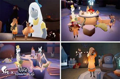 댓게임컴퍼니 ‘sky 빛의 아이들 연회의 날 Sky X 이상한 나라의 앨리스 카페로 초대