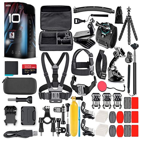 Gopro Hero10 Hero 10 Black Waterproof Action Camera With Front Lcd