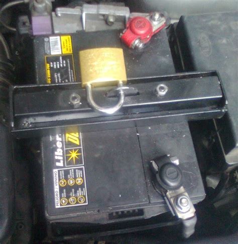 Resistente Seguro Antirrobo Para Batería De Vehículo Bs en Mercado Libre