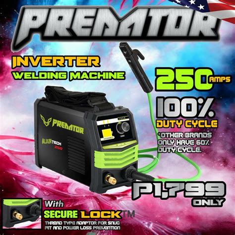 Predator 250a Mma Inverter Welding Machine Shopee Philippines