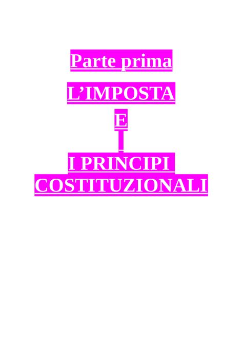 Schemi Diritto Tributario Docsity