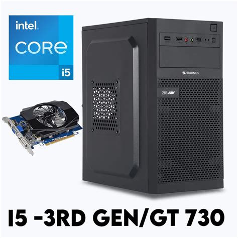 Intel Pre Build Pc Gaming Desktop With Gpu Powered By Intel I5 3rd Gen
