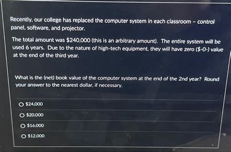 Solved Using Double Declining Balance Method How Much Is