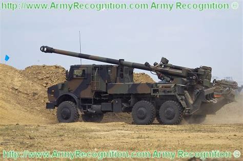 Caesar Unimog Nexter Wheeled Self Propelled Howitzer Technical Data