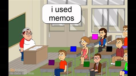 The Whole Class Gets Behavior Cards Goanimate Screencaps