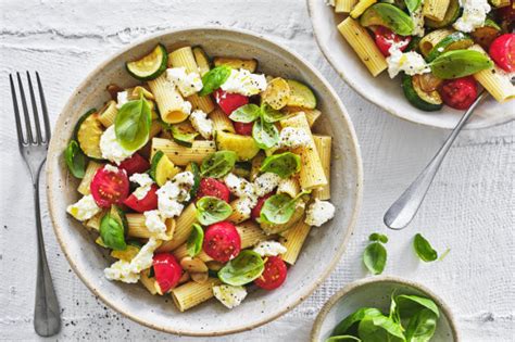 Adam Liaws Rigatoni With Zucchini And Cherry Tomatoes