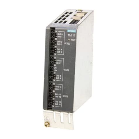 Siemens Simotion Tm15 Manual Pdf Download Manualslib
