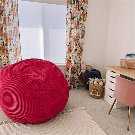 Bean Bag Queen Plush Corduroy Cordaroys Convertible Bean Bags