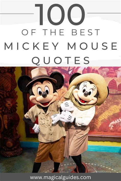 114 Positive Mickey Mouse Quotes To Brighten Your Day Magical Guides