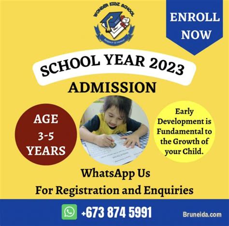 School Year 2023 Admission Lessons Tutoring Wanted Brunei