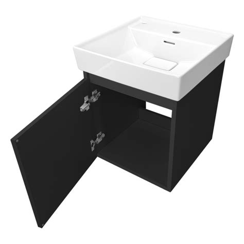 Nameeks Sharp3 By Nameeks Sharp Floating Bathroom Vanity Black Small