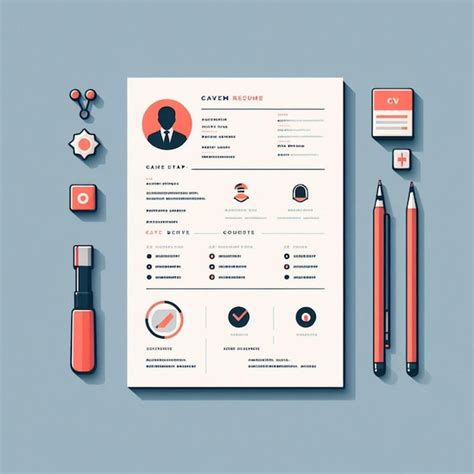 Premium Photo Vector Minimalist Cv Resume Template