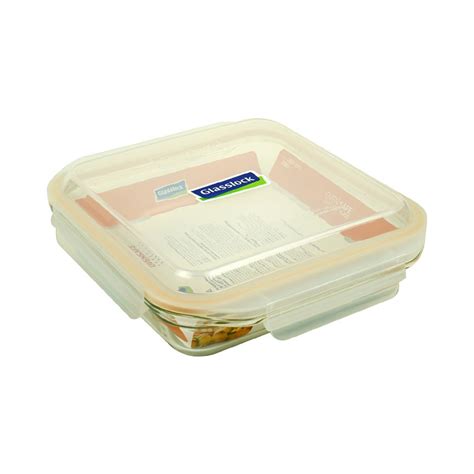 Jual Glasslock 2 1 Ltr Oven Bakeware Wadah Makanan Orange Terbaik Informa