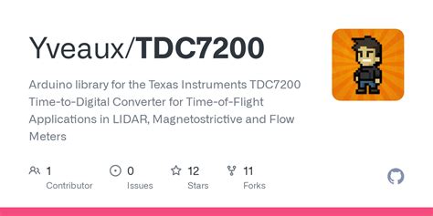 GitHub Yveaux TDC Arduino Library For The Texas Instruments TDC Time To Digital
