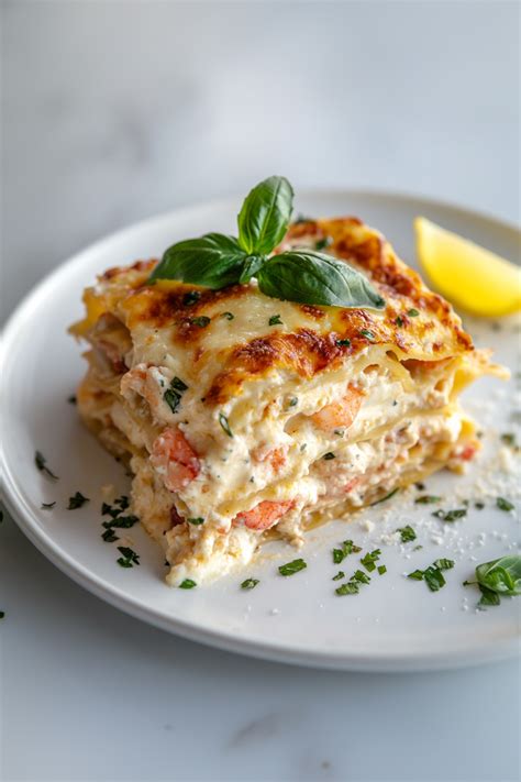 Easy Seafood Lasagna Recipe For A Creamy Rich Dish
