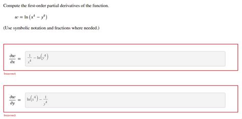 solved use the chain rule to compute the partial derivative