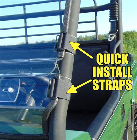 Kawasaki Mule Sx 2 Pc General Purpose Windshield 3 Star Utv