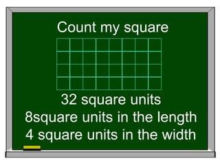 Visualizing The Area Of Rectangle Pptx