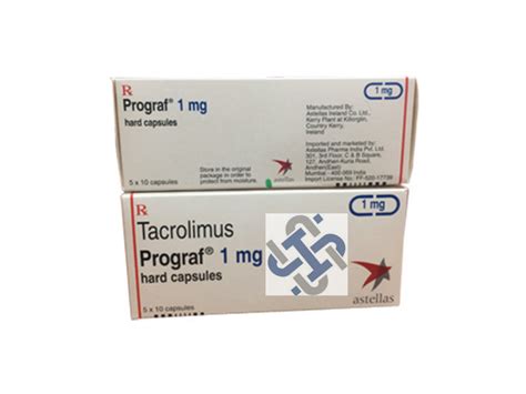 Gmp Medicine Grade Prograf 1 Mg Hard Capsule Pack Of 5 Tacrolimus 1mg 5 10 Capsules Rs 1800
