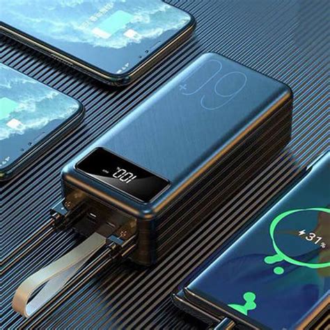 Повербанк Power Bank 60000 mAh Универсальная мобильная батарея Paleon ...