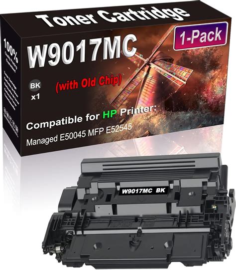 1 Pack Black Compatible Managed E50045 Mfp E52545 Printer