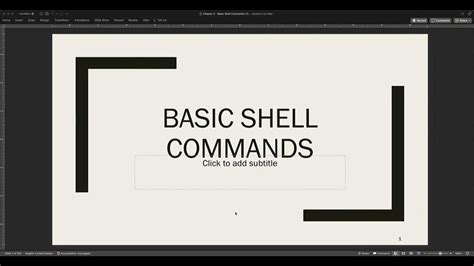 Basic Shell Commands Youtube