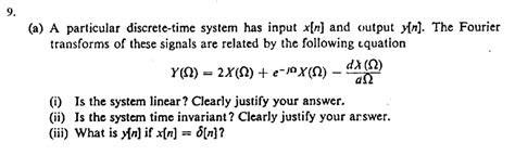 Solved I Need Help For This Question S Part Iii What Is Y N Chegg