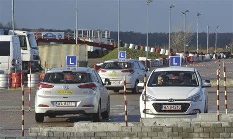 Odwołane egzaminy na prawo jazdy Przez protest egzaminatorów WORD